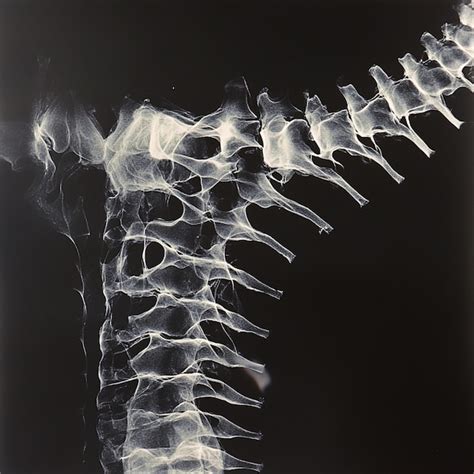Highresolution Xray Image Showing Bone Fractures And Alignment