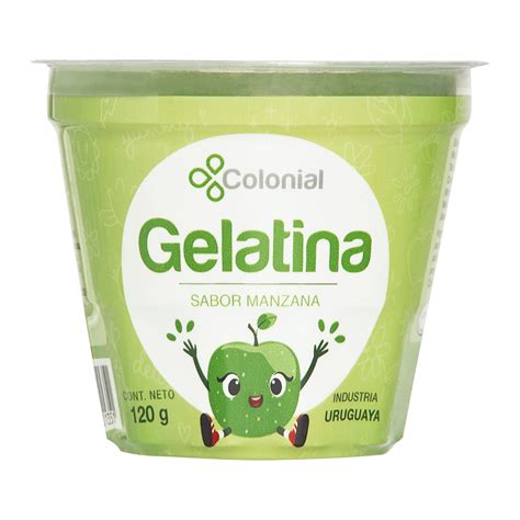 Gelatina Sabor Manzana Colonial
