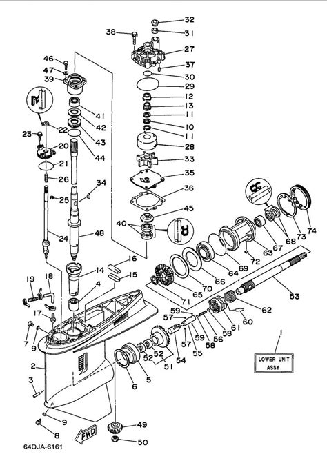 Understanding The 4 Stroke Yamaha Outboard Cooling Diagram A