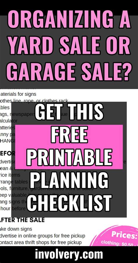 Garage Sale Organization Tips And Tricks To Organize A Money Making