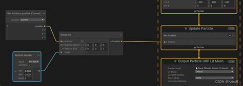 Unity Visual Effect Graph 特效案例一：陨石环绕粒子 Csdn博客