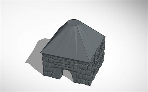 3d Design Stone House Tinkercad