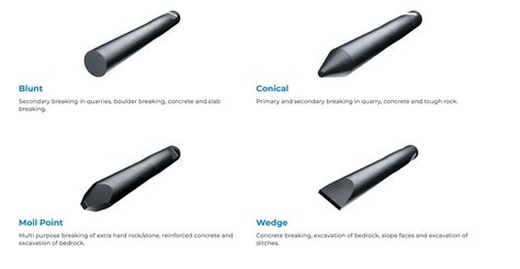 Rock Breaker Chisel For 1 3 2 7t For Sale Earthmoving Equipment Direct