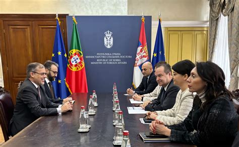 Министар Дачић примио амбасадора Португалије Министарство спољних послова