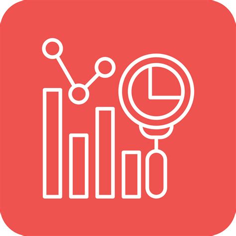 Predictive Analytics Line Round Corner Background Icons Vector Art At Vecteezy