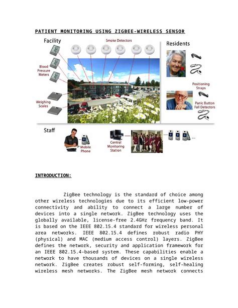 DOCX Patient Monitoring Using Zigbee Main DOKUMEN TIPS