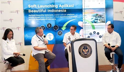 Kemenparekraf Luncurkan Aplikasi Beautiful Indonesia Medsos Khusus