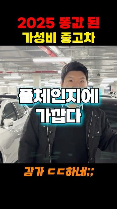 현시점 가장 가성비 최고인 중고차top 1 Youtube