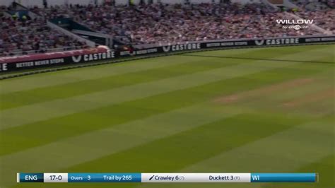 31 Jayden Seales To Zak Crawley 4 Runss Eng Vs Wi 3rd Test Match