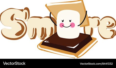 Smore Royalty Free Vector Image VectorStock