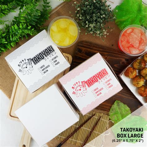 Takoyaki Box Large 50 Pcs Shopee Philippines
