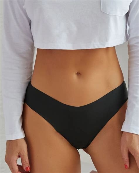 Sexy Slip Intimo Nero Mutandine Da Donna Ho Fatto La Monella Con Retro In Pizzo