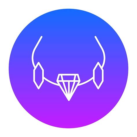 Premium Vector Necklace Vector Illustration