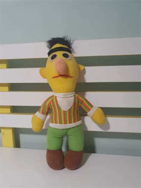 Bert Plush Toy Sesame Street Plush Toy 30cm 1984 Playskool £32 15