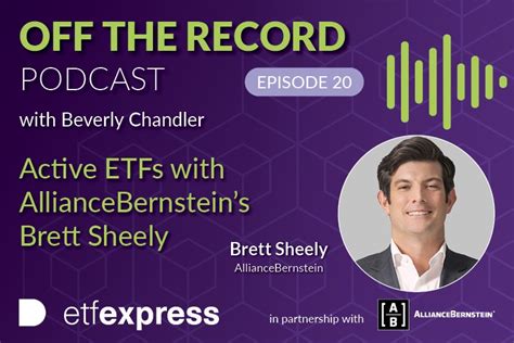 Active Etfs With Brett Sheely Etf Express