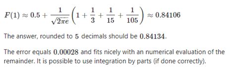 How To Prove The Normal Distribution Tail Inequality For Large X Physics Forums