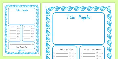 Whakanui Te Tamaiti Tōku Pepeha Display Poster