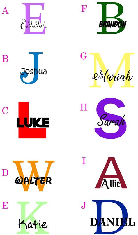 Monogram Wall Decal Initial Wall Decal Monogram Decal Etsy