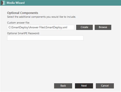 create a deployment package smartdeploy help center