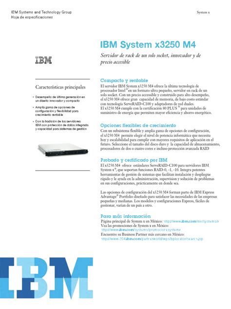 Ibm 3250 Descargar Gratis Pdf Servidor Computación Microprocesador