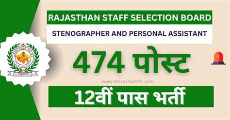 RSMSSB Recruitment Stenographer And Personal Assistant PA Grade II Posts Vacancy