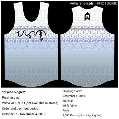 Ahon This Is The Latest Iteration Of Our Niyebe Singlet