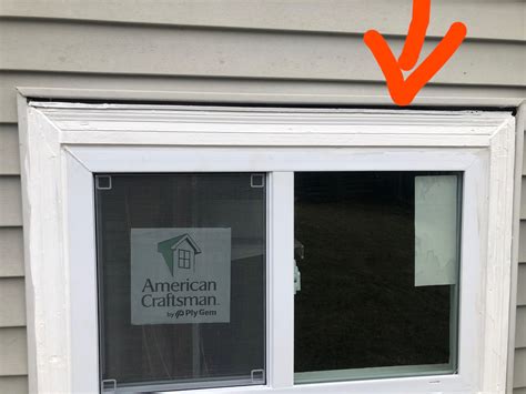 Is This Gap Between My New Window And Siding An Issue Rhandyman
