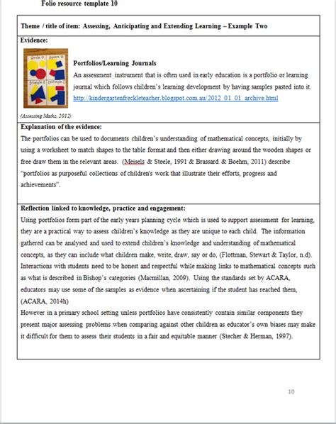 Jennifers Learning Portfolio Maths Folio And Lesson Plans