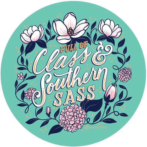 Full Of Class Decal Itsa Girl Thing Koss Creative
