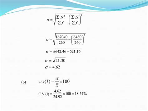 Coefficient Of Variation Pptx