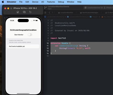 Swiftui Monitor User Location Relative To A Region Geofencing 2 Ways