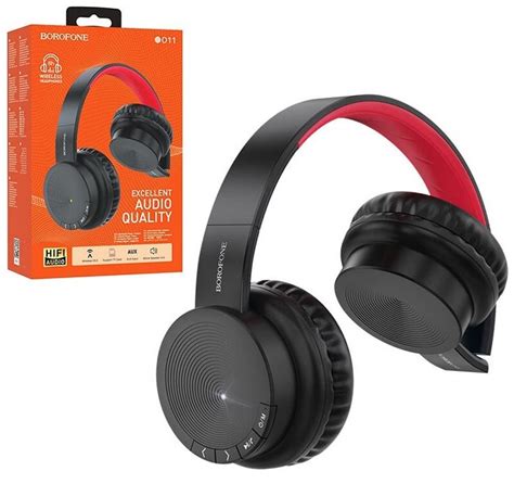 Полноразмерные Bluetooth наушники BOROFONE BO11 (черный) – купить оптом ...