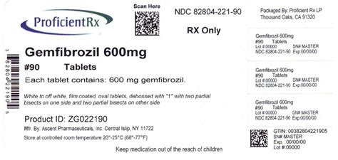 Gemfibrozil Tablets Usp
