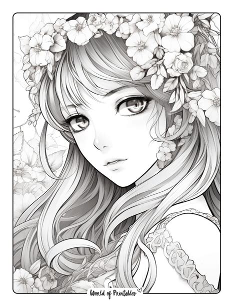 Coloring Pages Anime Coloring Pages Free And Printable Nbkomputer