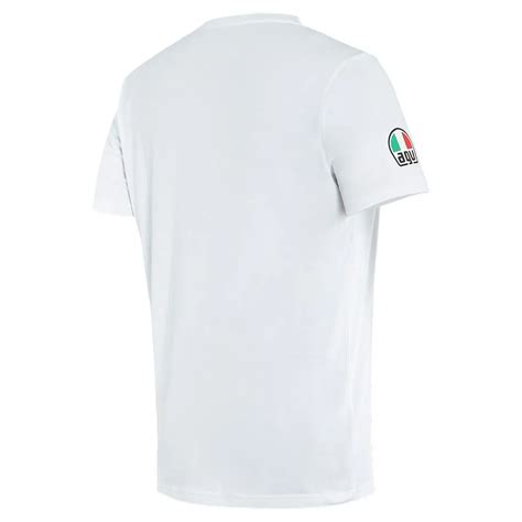 Dainese Racing Service Short Sleeve T Shirt White Motardinn
