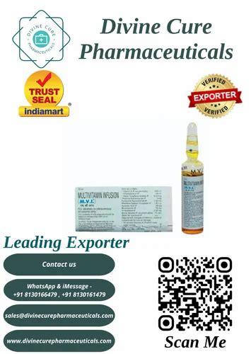 Mvi Multivitamin Injections At ₹ 500 Vial Mvi Injection In Ghaziabad Id 2853222810097