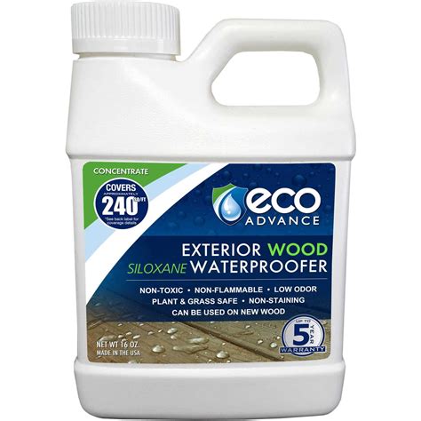 Eco Advance Wood Siloxane Waterproofer Eawod16con Shop Hardware Tools For Work And Home