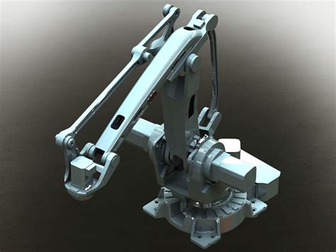 Abb Palletizer Robot Irb 460 3d Model Rigged Cgtrader