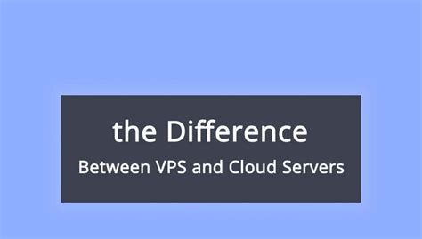 What Is The Difference Between VPS And Cloud Servers VPS Vs Cloud Servers VPS House Blog
