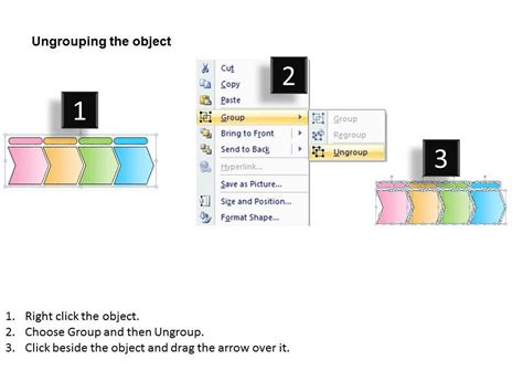 1013 Business Ppt Diagram 4 Steps Of Streamline Process Powerpoint
