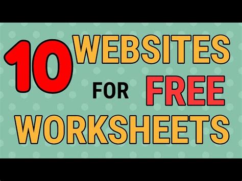 Free Printable 1st Grade Worksheets Amazing Practice