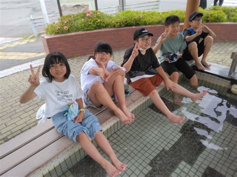 27 修学旅行～激熱足湯～ 小和森っ子～smileanddream～