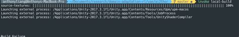 How To Build The Unity Framework On MacOSX Issue 122 Allenai