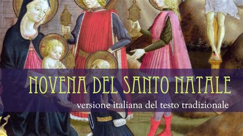 NOVENA DEL SANTO NATALE Letta Tradizionale In Italiano Dal 16 Al 24