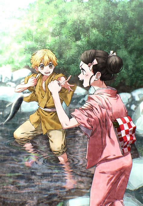 Nezuko Kamado X Zenitsu Agatsuma