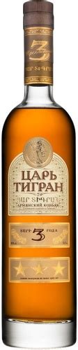 Купить Коньяк "Царь Тигран" 3-летний, 0.5 л - Great Valley, "Tsar ...