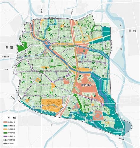 北京市通州区 北京城市副中心公共开放空间系统规划清华同衡
