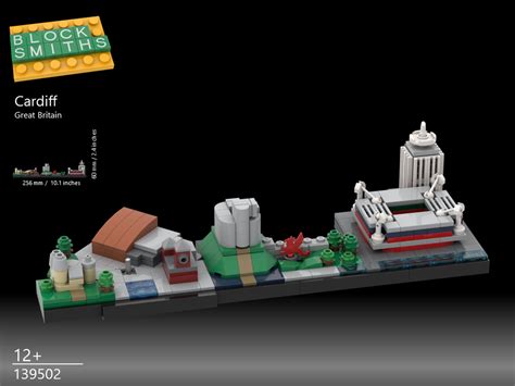 Lego Moc Architecture Cardiff Skyline By Blocksmiths Rebrickable