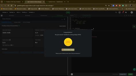 Potd Linkedlist Python Codinginterview Potd Gfg Geeksforgeeks Shubham Jadhav