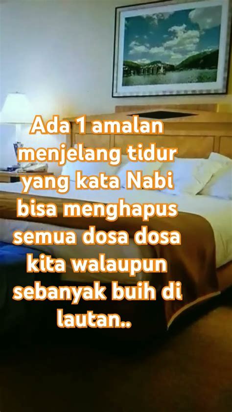 Amalan Doa Menjelang Tidur YouTube